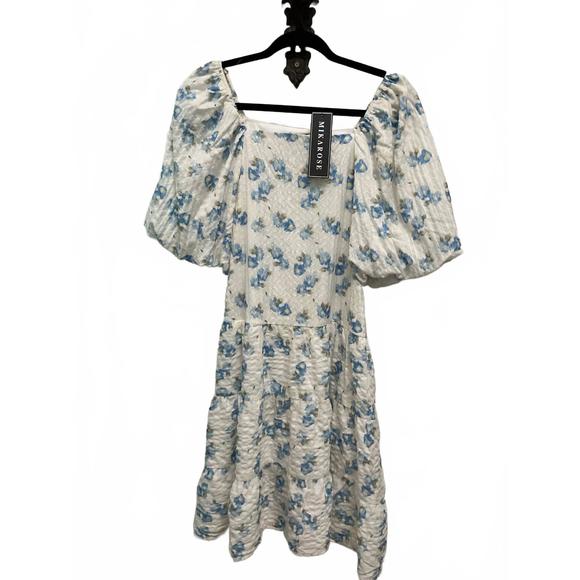 Mikarose | Dresses | New Mikarose Women Clove Cornflower Dream Dress In ...